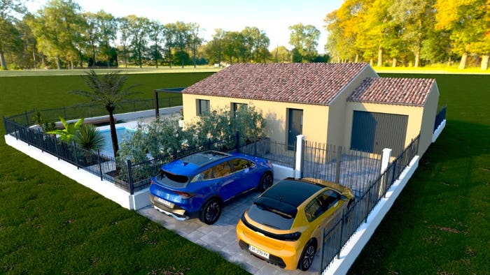 Maison 3 pièces à vendre à Pouzolles