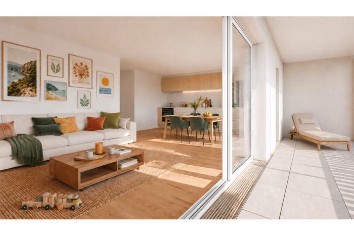 Marseille 15ème, La Cabucelle : Appartement 3 pièces à vendre