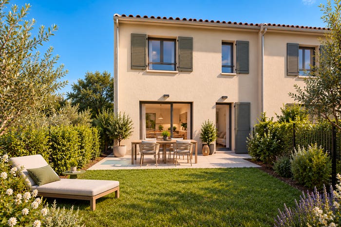 Salon-de-Provence - Maison 3 pièces à vendre