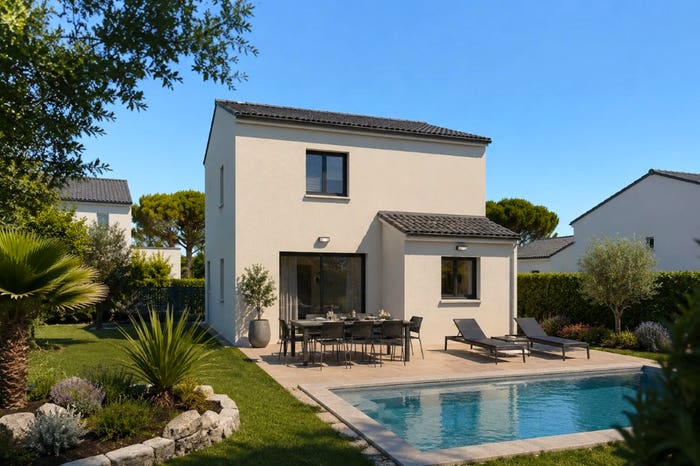 Maison 4 pièces à Saint-Jean-de-Fos, à vendre