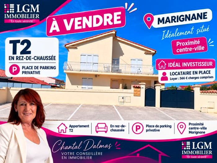Appartement 2 pièces à vendre à Marignane