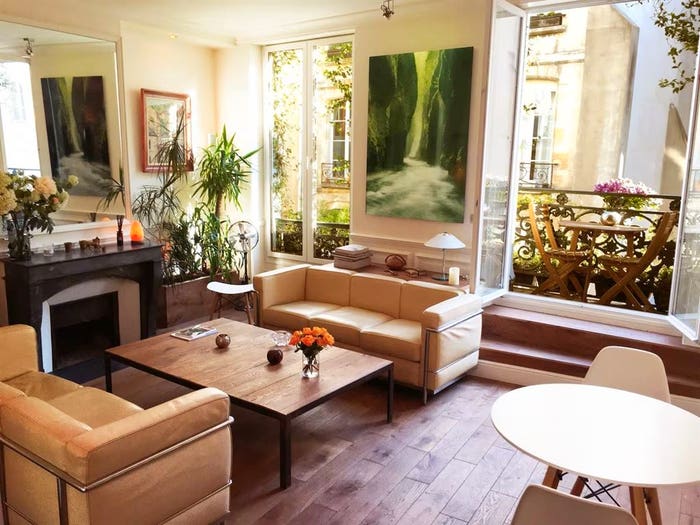 Paris 4ème, Saint-Gervais : Appartement 3 pièces à vendre