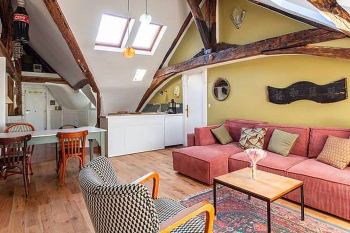 Appartement 2 pièces à Saint Gervais, Paris 4ème arrondissement, à louer