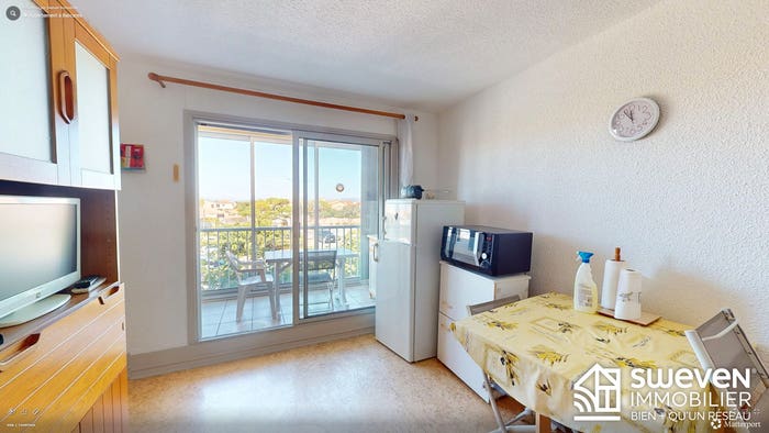 Le Barcarès, Centre-ville, Village : Appartement 2 pièces à vendre