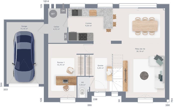 Maisons à vendre et appartements à louer - 3