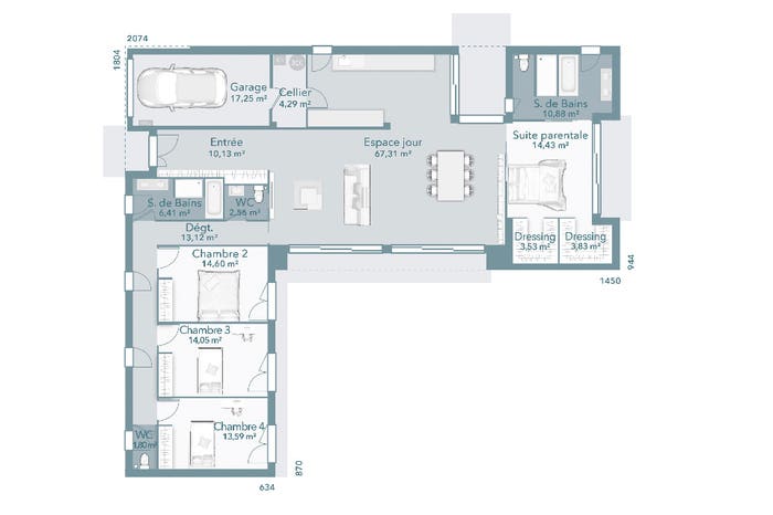 Maisons à vendre et appartements à louer - 3