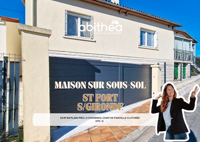 Gémozac - Maison 5 pièces à vendre