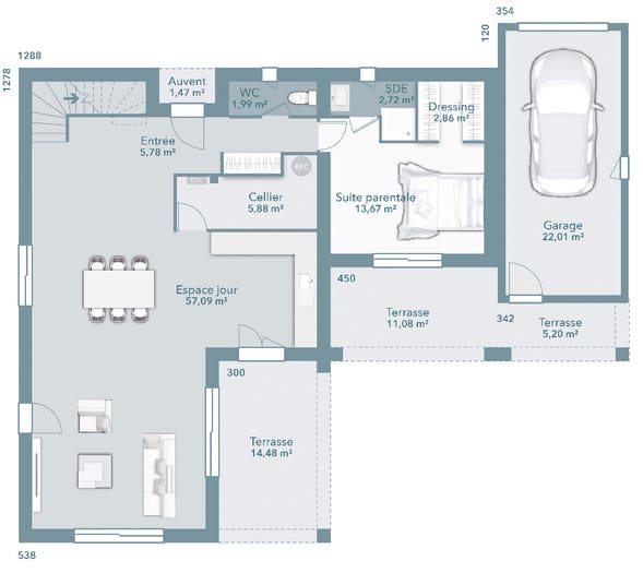 Maisons à vendre et appartements à louer - 2