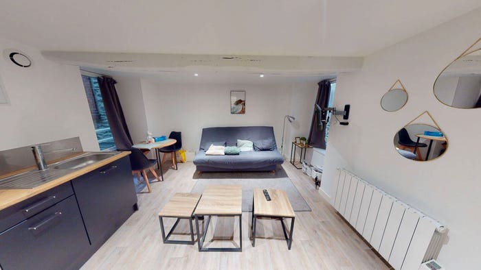 Appartement 1 pièce à Centre, Cherbourg-en-Cotentin, à louer