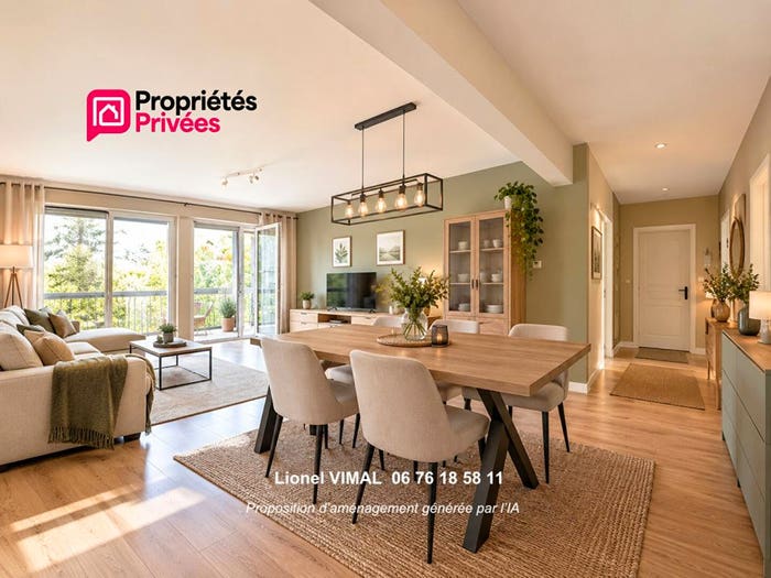 Royat - Appartement 3 pièces à vendre