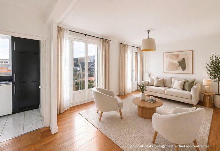 Appartement 3 pièces à Gagny, Parc Carette, à vendre