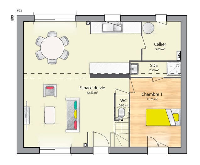 Maisons à vendre et appartements à louer - 3