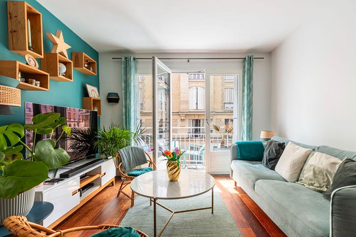 Paris 15ème, Georges Brassens : Appartement 3 pièces à vendre