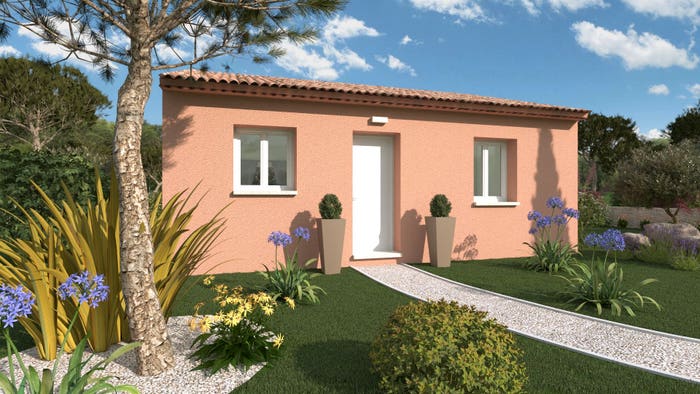 Villeneuve-lès-Avignon, Centre-ville, Stade - Maison 2 pièces à vendre