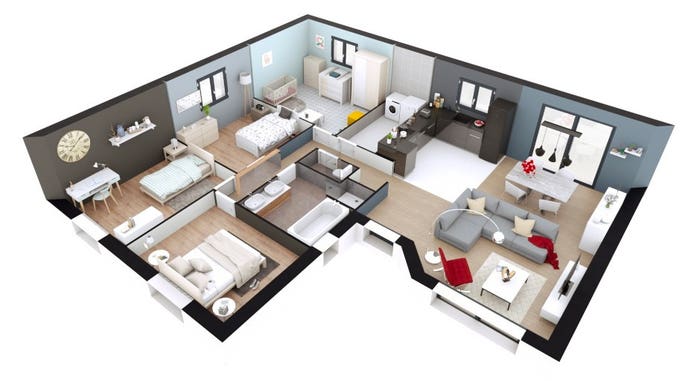 Maisons à vendre et appartements à louer - 3