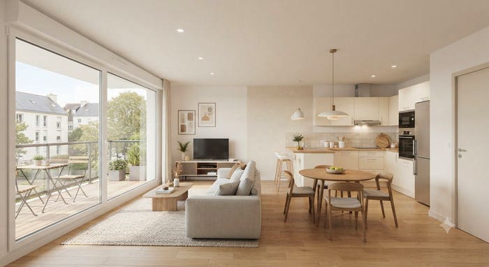 Saint-Malo, Marne-Eveil, L'Hôpital : Maison 3 pièces à vendre