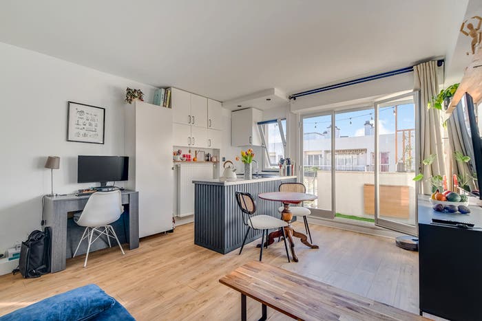Appartement 1 pièce à vendre à Paris 17ème, Epinettes, Bessières