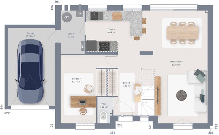Maisons à vendre et appartements à louer - 2