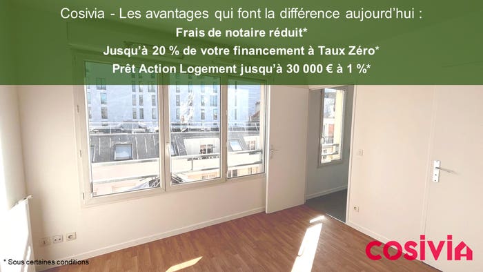 Appartement 1 pièce à vendre - Clichy, Entrée de Ville