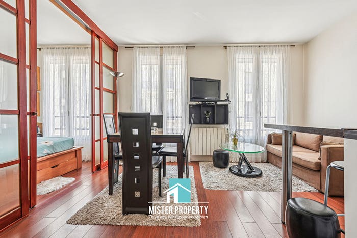 Levallois-Perret, Front de Paris - Appartement 2 pièces à vendre