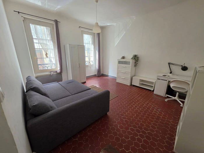 Saint Mauront, Marseille 3ème arrondissement - Appartement 1 pièce à louer