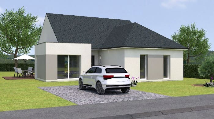 Châteauneuf-sur-Sarthe - Maison 5 pièces à vendre
