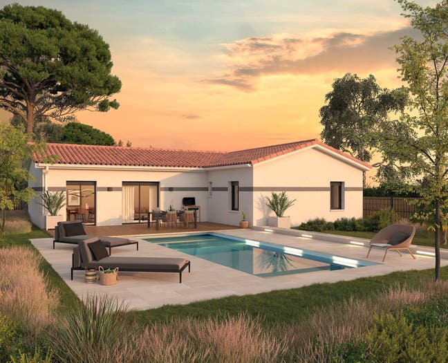 Pessac : Maison 4 pièces à vendre