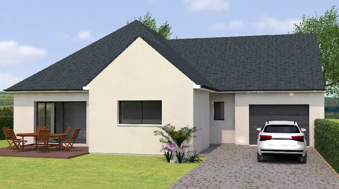Maison 5 pièces à Le Louroux-Béconnais, à vendre