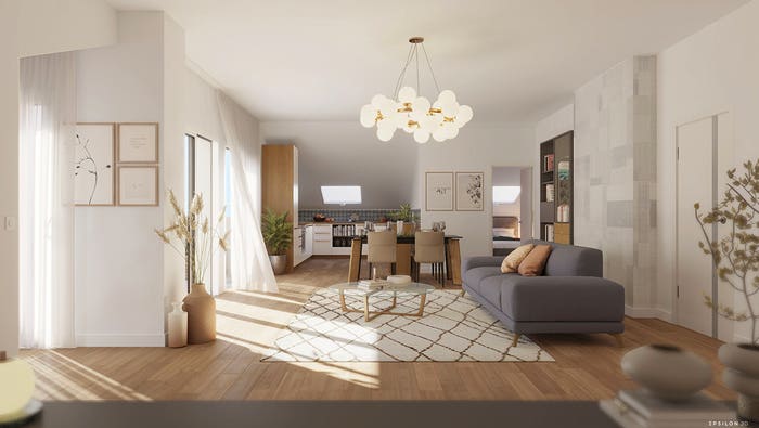 Appartement 5 pièces à vendre à Toulouse, Saint-Cyprien