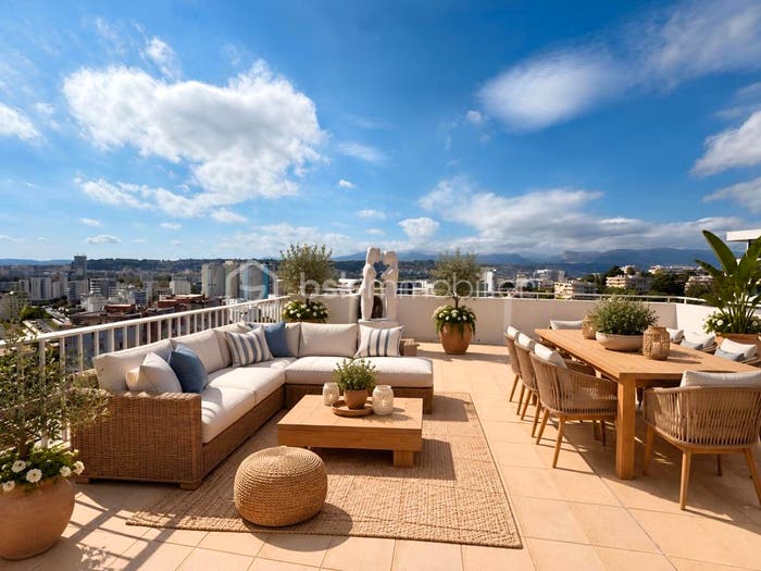 Nice, Caucade - Appartement 3 pièces à vendre