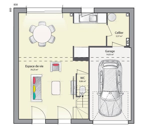 Maisons à vendre et appartements à louer - 2