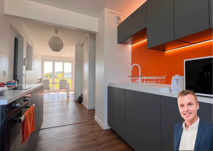Appartement 3 pièces à vendre à Quimper, Kermoysan