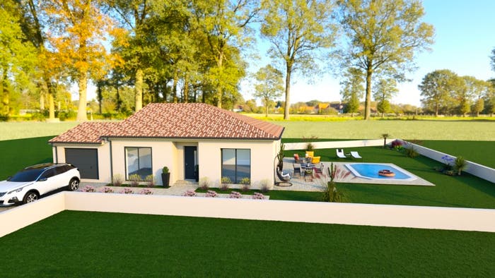 Bassan - Maison 4 pièces à vendre