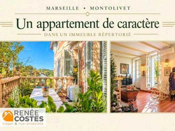 Appartement 2 pièces à vendre - Marseille 13ème, Montolivet