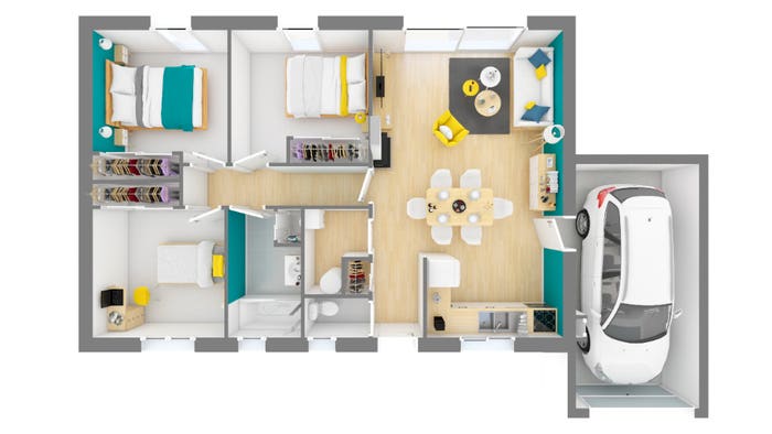 Maisons à vendre et appartements à louer - 3
