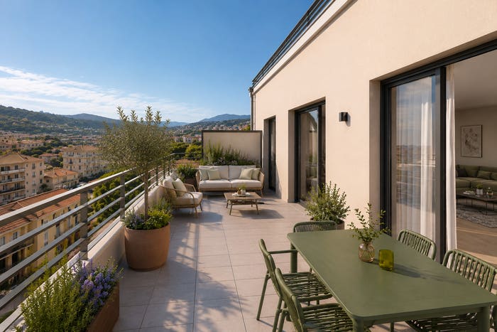 Cagnes-sur-Mer : Maison 3 pièces à vendre