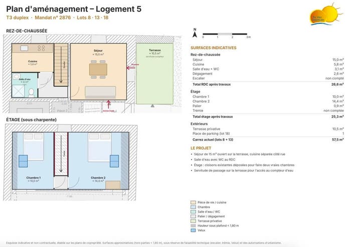 Maisons à vendre et appartements à louer - 2