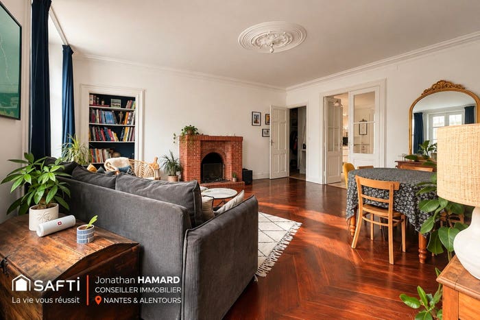 Nantes, Saint-Donatien, Tortière - Appartement 4 pièces à vendre