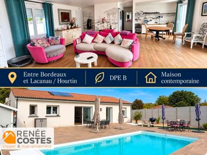 Saint-Laurent-Médoc - Maison 4 pièces à vendre