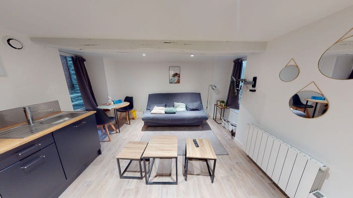 Cherbourg-Octeville, Centre-ville : Appartement 1 pièce à louer