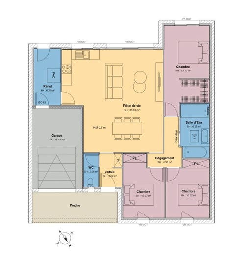Vérines : Maison 4 pièces à vendre