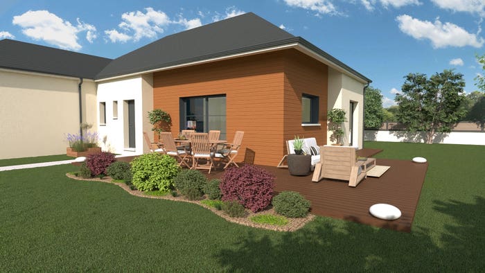 Maison 3 pièces à vendre à Tourgéville