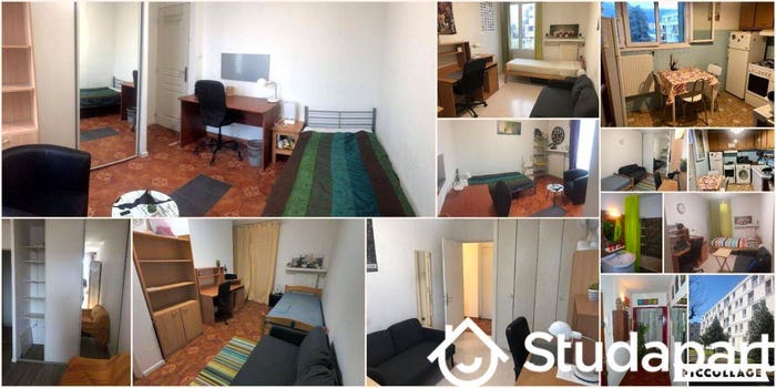 Abbaye, Grenoble - Appartement 1 pièce à louer