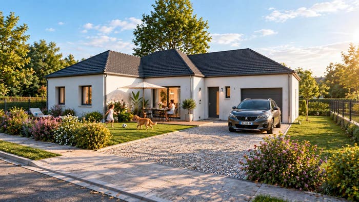 Baccon - Maison 4 pièces à vendre