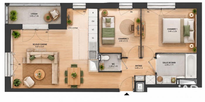Maisons à vendre et appartements à louer - 3