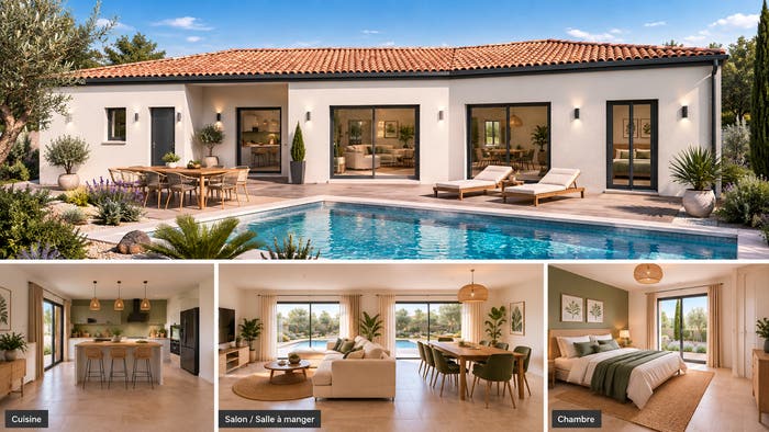 Narbonne - Maison 4 pièces à vendre