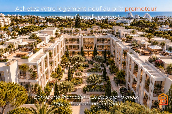 La Grande-Motte, Centre-ville, Port : Maison 4 pièces à vendre