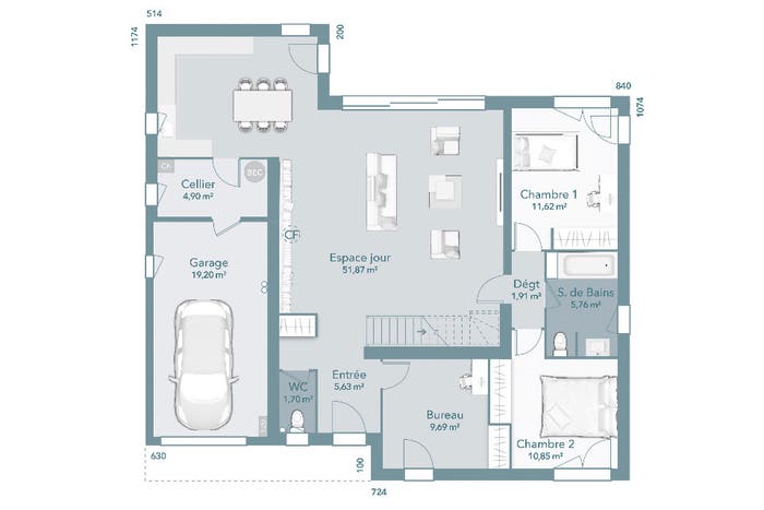 Maisons à vendre et appartements à louer - 3