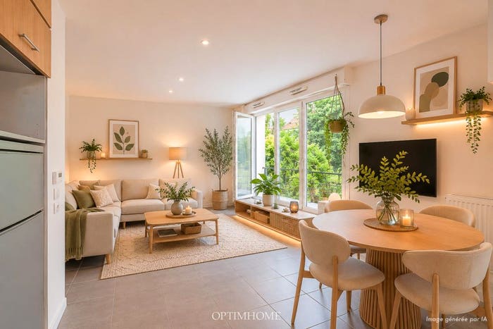Les Lilas, Bruyères, Chassagnolle : Appartement 3 pièces à vendre