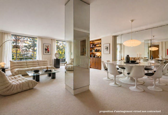 Paris 16ème, Auteuil-Nord, Jasmin, Mirabeau : Appartement 5 pièces à vendre